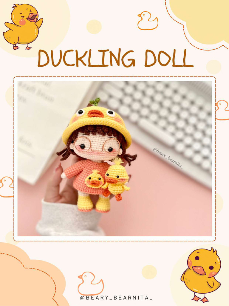 Duckling Doll Crochet | PDF