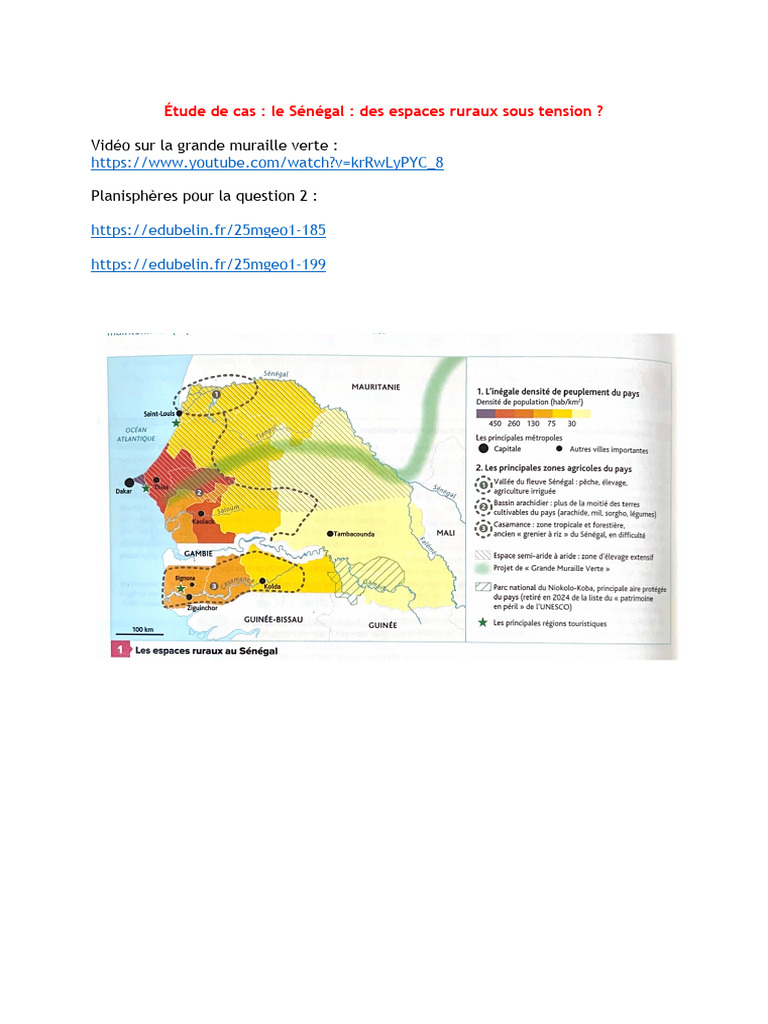fiche élève edc Sénégal | PDF