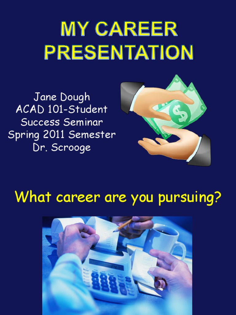 1sample Career PowerPoint Presentation | PDF | Certified Public ...