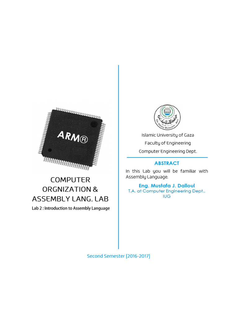 Lab 2. Introduction to Assembly | PDF