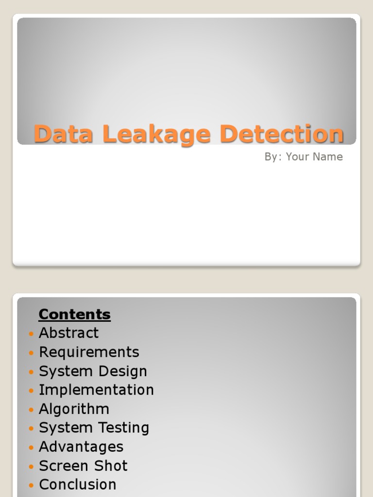 An Intelligent Data Allocation Strategy for Detecting Data Leakage Among Trusted Agents | PDF ...