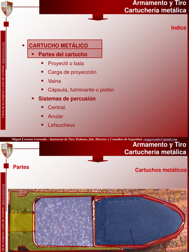 Cartuchería-Metálica 2012 | PDF | Cartucho (armas de fuego) | Munición