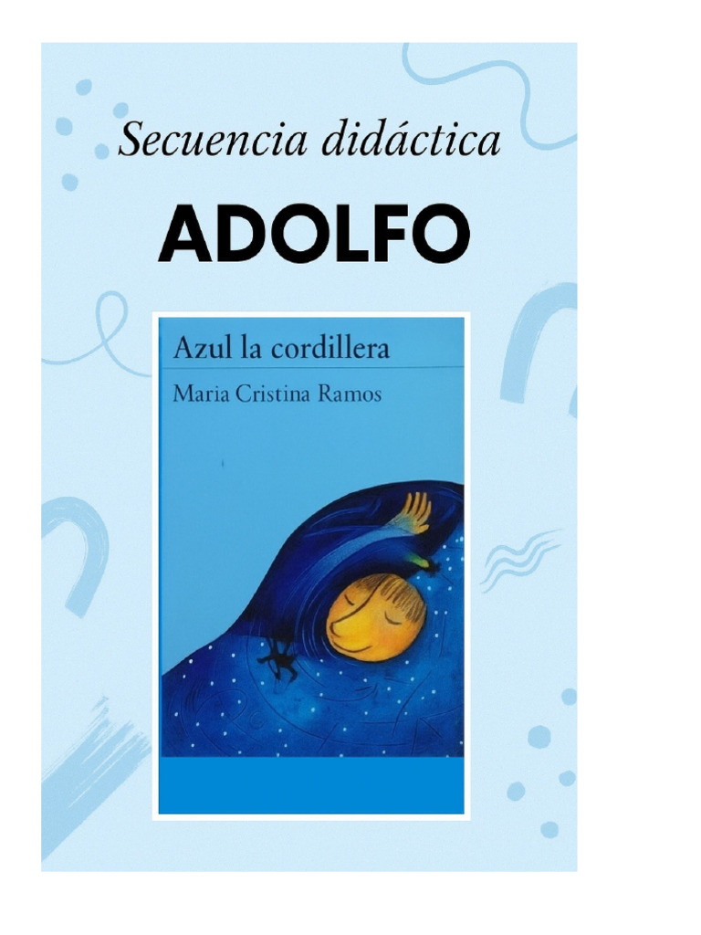 Sec. didáctica PDL 4° 2026 - ADOLFO | PDF | Comprensión lectora | Cuentos