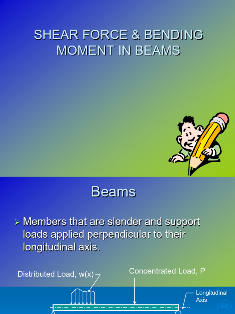Shear and Bending Moment Lec Jean 2026 | PDF | Bending | Beam (Structure)