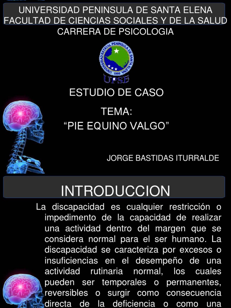 Estudio de Caso: Pie Equino Valgo | PDF