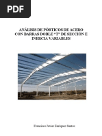Diseño de La Cercha Tipo Howe | PDF | Braguero | Elementos arquitectónicos