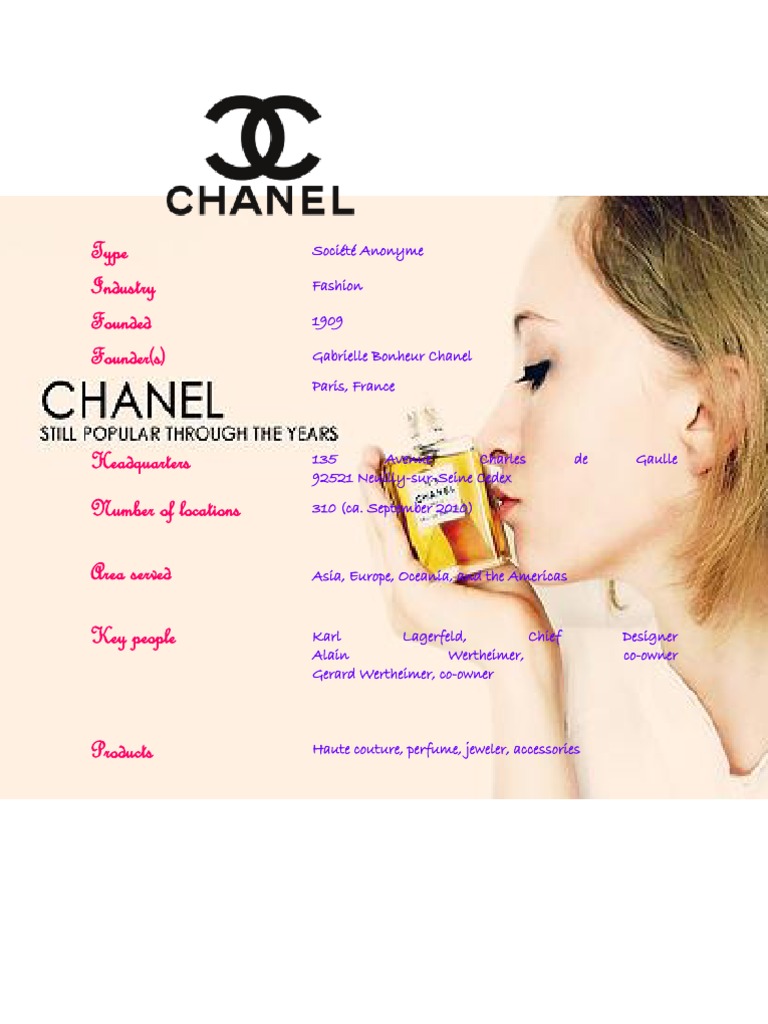 Chanel | PDF | Clothing | Fashion
