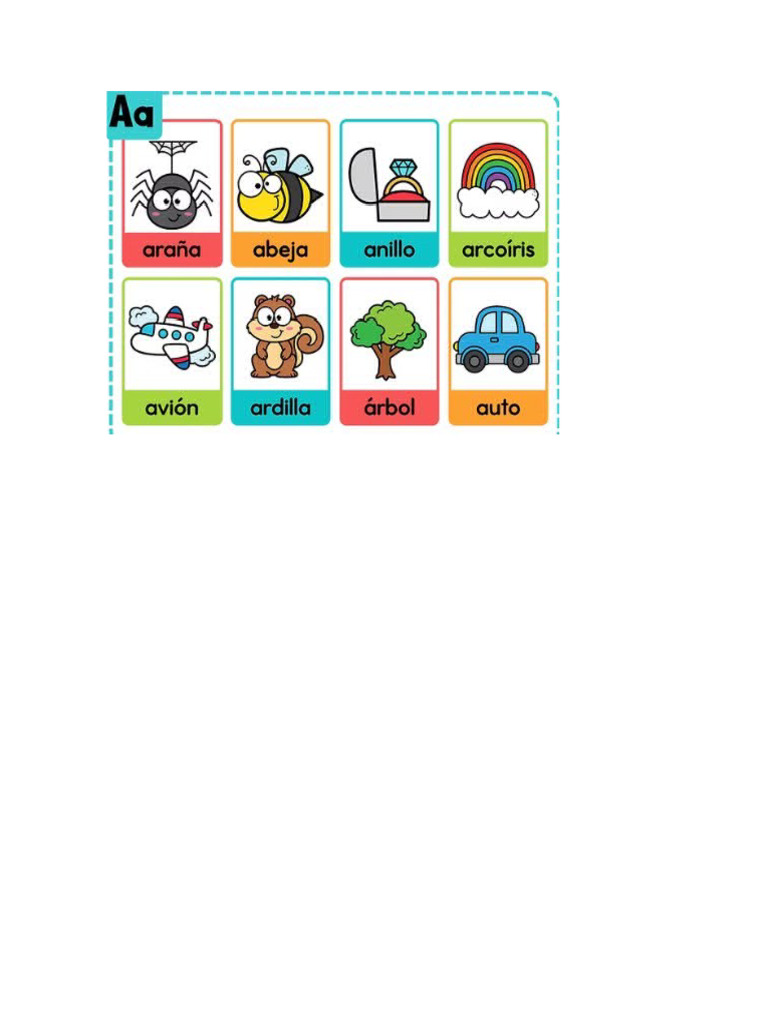 Imagenes Con La Letra A | PDF
