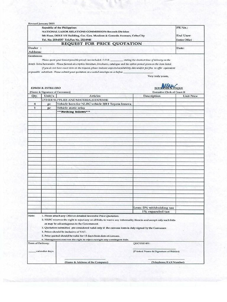 Vehicle Horn Canvass_2025 | PDF