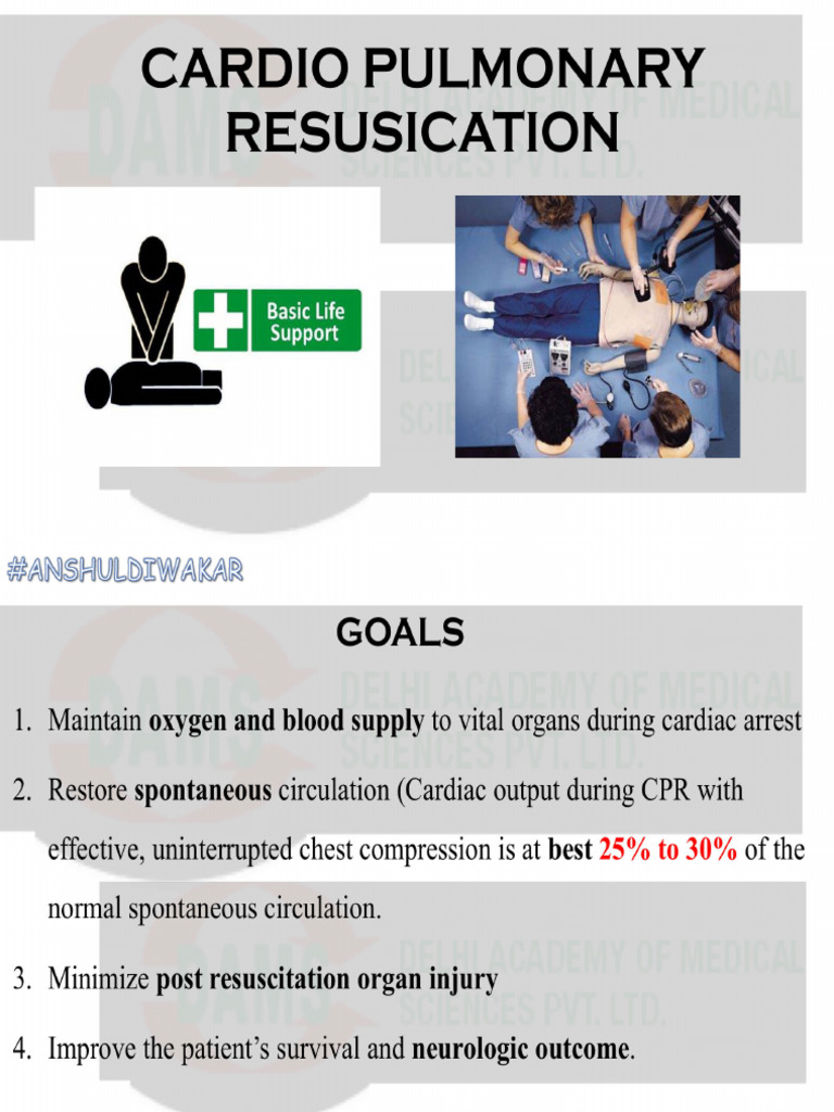 Anaesthesia CPR notes 2026 updates | PDF