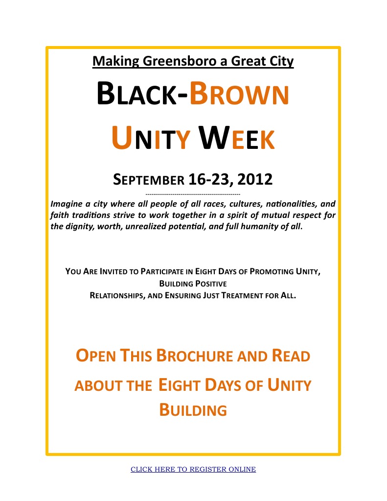 Black Brown Unity Program Pdf Religion And Belief