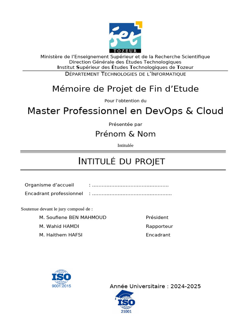 Guide_PFE_info 2026 | PDF | Autisme | Application