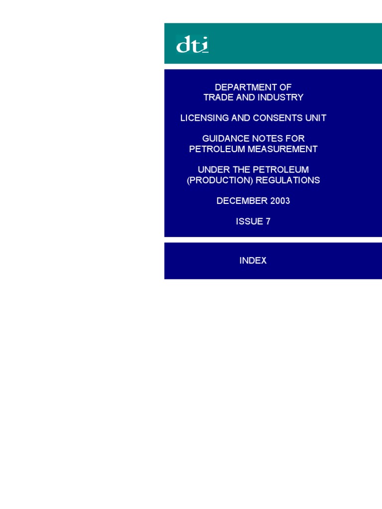 DTI Measurement Guidelines - V7 | PDF