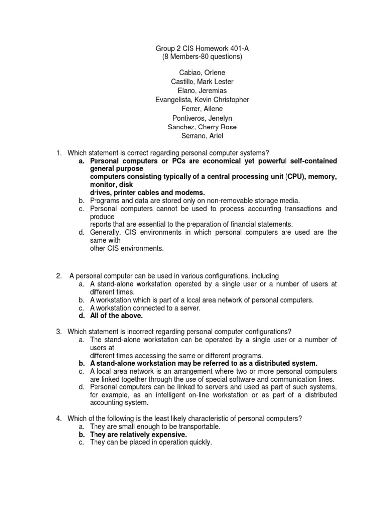 An Analysis of Computer Security Controls and Risks in a Personal ...