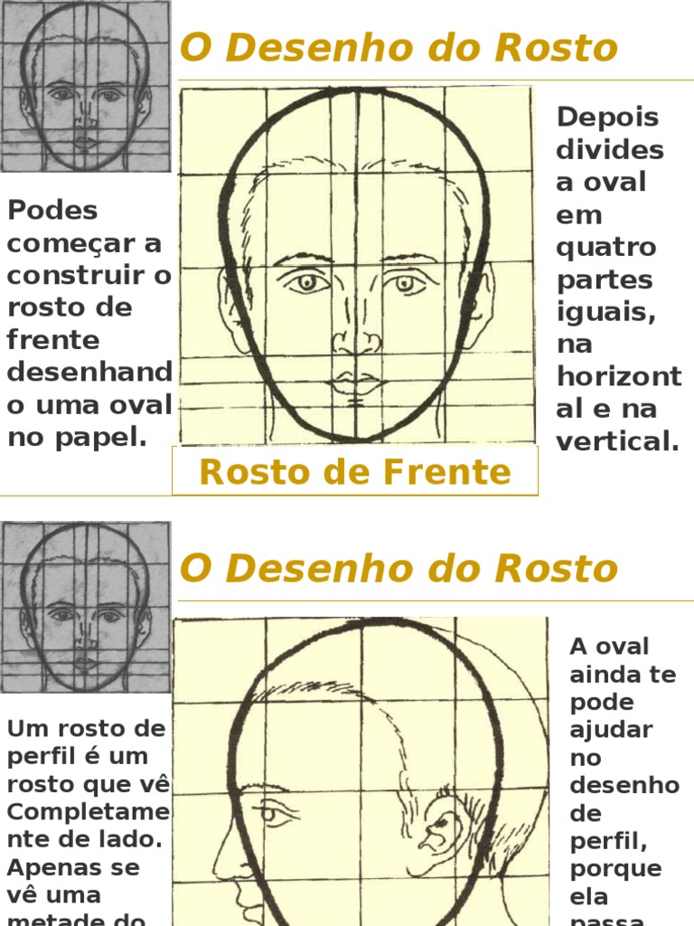 Desenho Do Rosto | PDF | Lazer