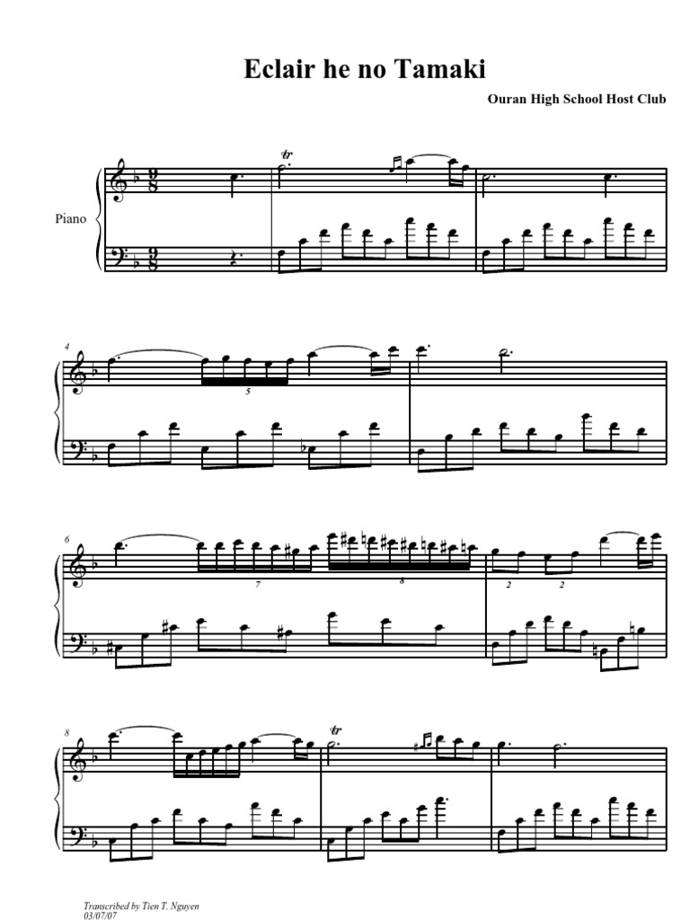 Ouran High School Host Club Eclair He No Tamaki