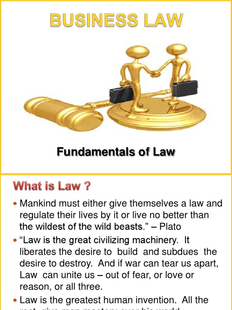 Fundamentals of Law Overview | PDF | Judiciaries | Damages