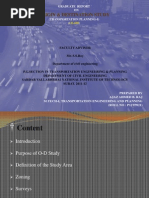 Origin & Destination Study | PDF | Survey Methodology | Traffic