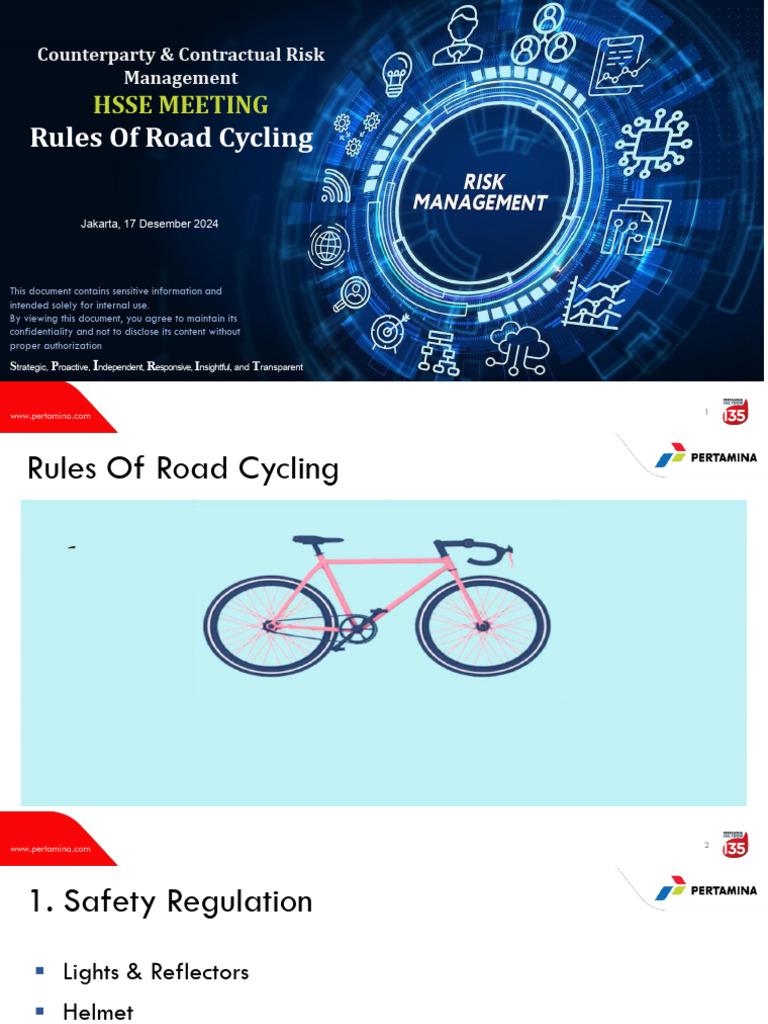 Rules of Road Cycling 17.12.2024 | PDF