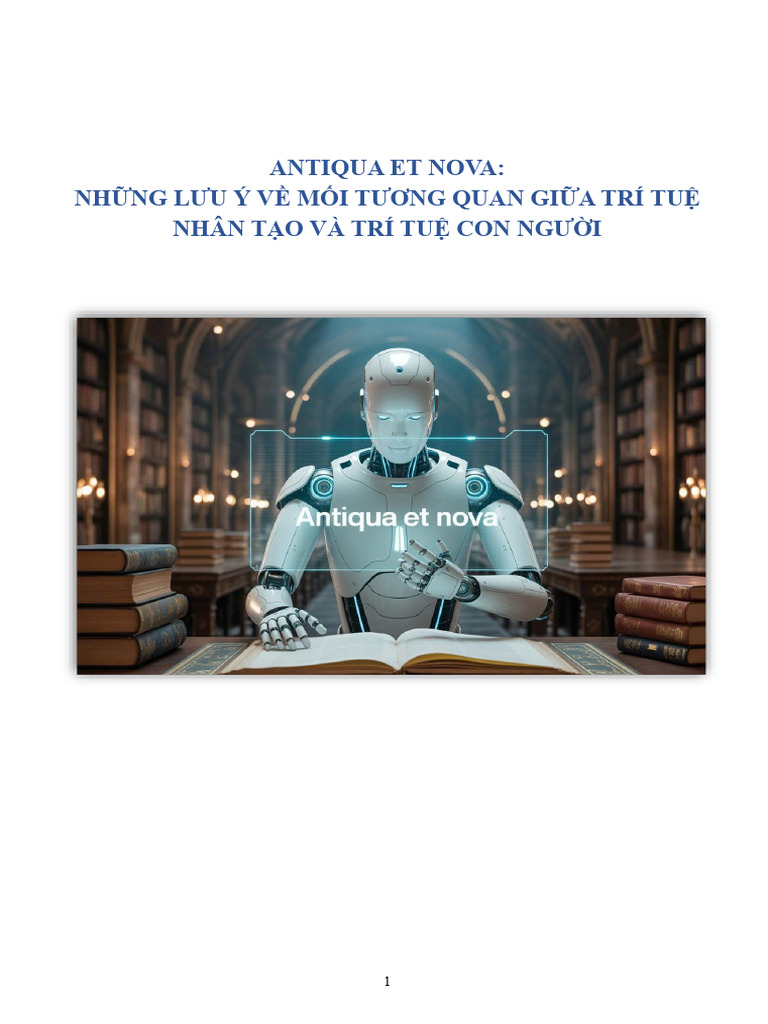 ANTIQUA ET NOVA | PDF