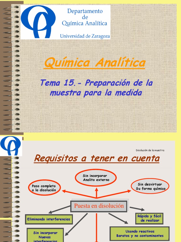 Disolucion y Disgregación | PDF | Sal (química) | Solubilidad