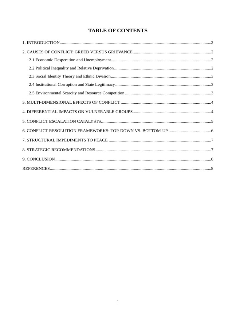 Critical Analysis Conflict Dynamics Revised | PDF | Rebellions ...