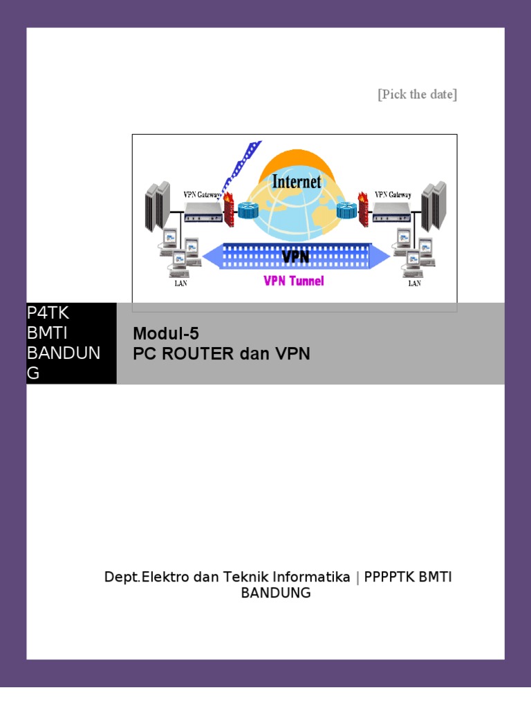 Modul-5 Router & VPN | PDF