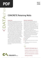 Retaining Wall Concrete Blocks Legato | PDF | Drainage | Friction