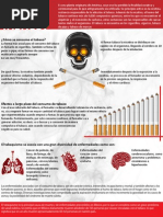 Triptico Sobre Tabaco 1 | PDF | Fumar tabaco | Adicción