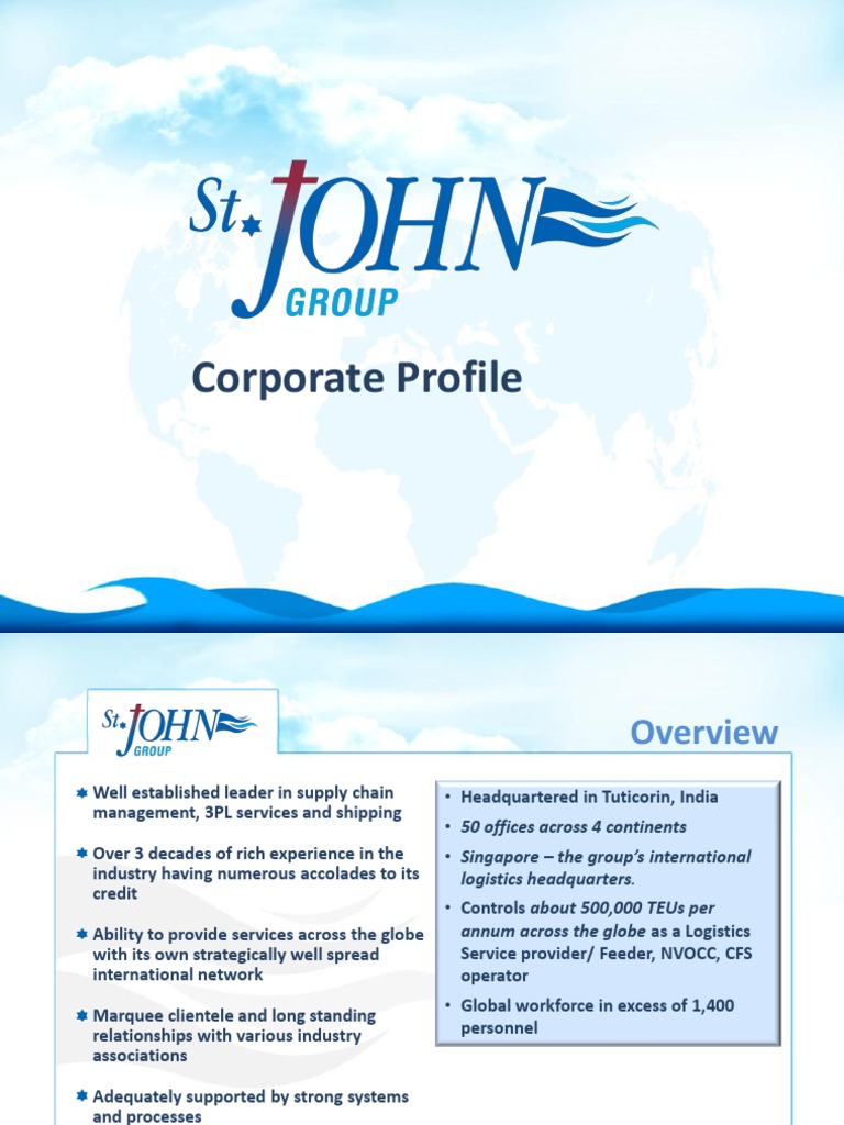 St. John Freight Systems Overview | PDF | Containerization | Logistics