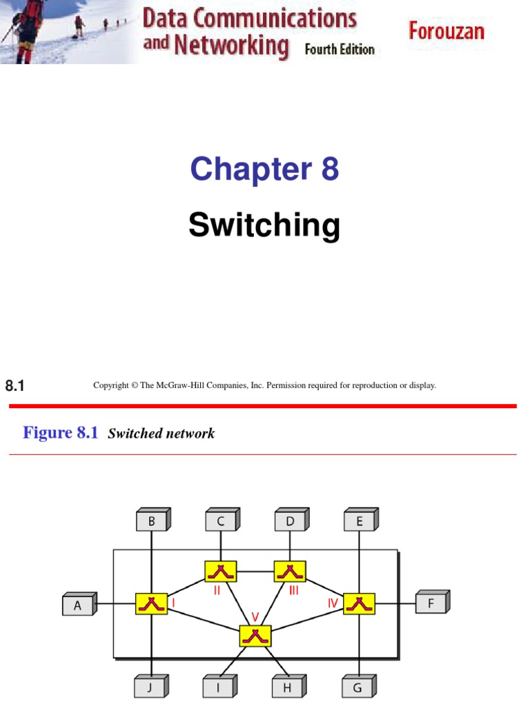 ch08-SLIDE - (2) Data Communications and Networking by Behrouz A ...
