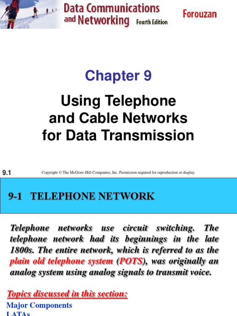 ch09-SLIDE - (2) Data Communications and Networking by Behrouz A.Forouzan | PDF | Digital ...