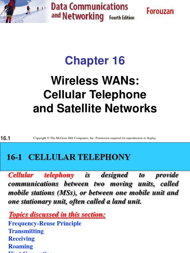 ch16-SLIDE - (2) Data Communications and Networking by Behrouz A ...