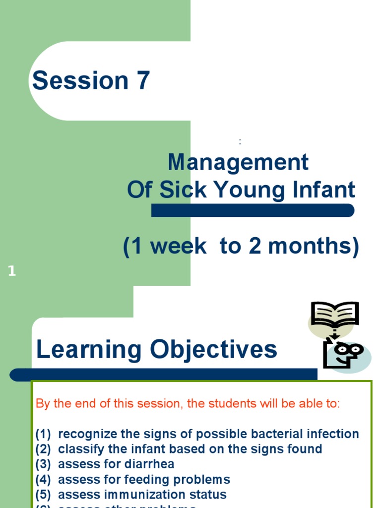 IMCI Session 7 - Sick Young Infant | PDF | Breastfeeding | Diarrhea
