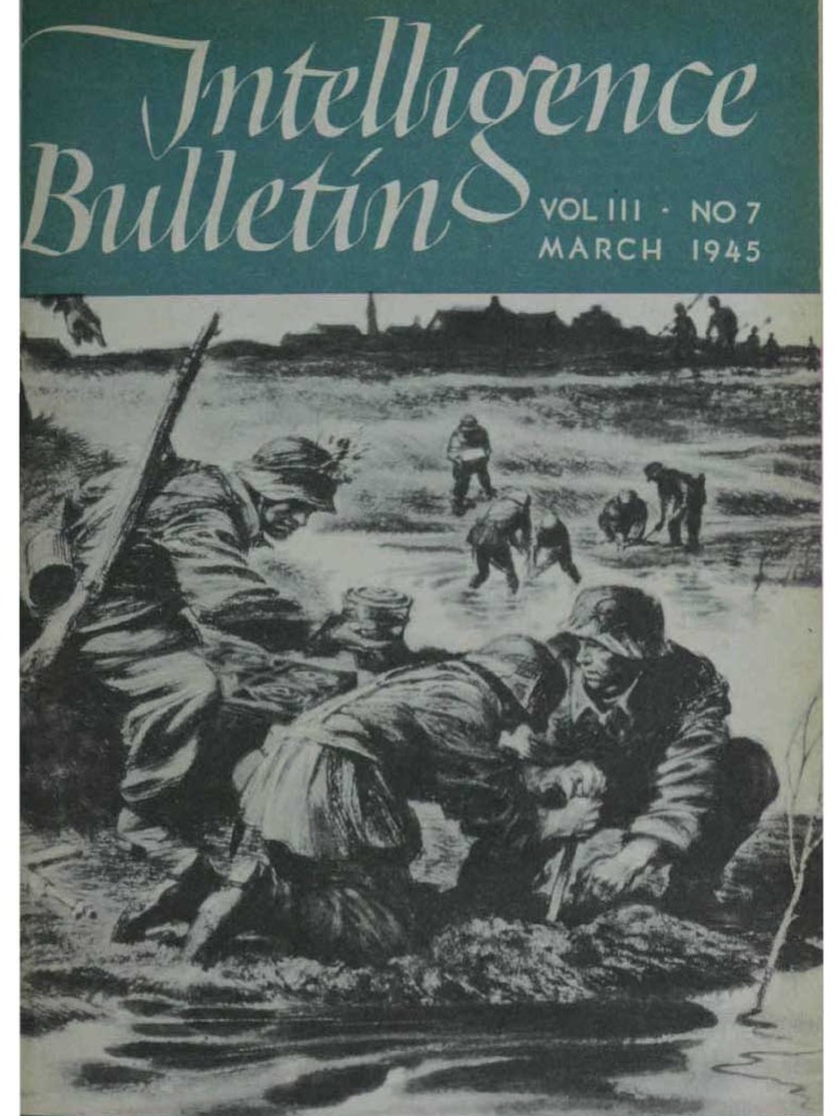 Intelligence Bulletin Mar 1945 | Download Free PDF | Fuze | Shell ...