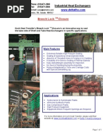Breech Lock Heat Exchangers Overview | PDF | Heat Exchanger | Pipe ...