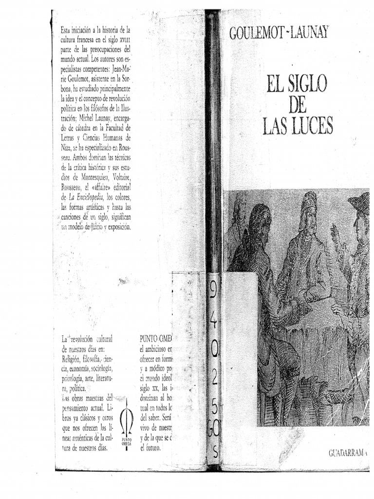 Goulemot Launay El Siglo de Las Luces | PDF