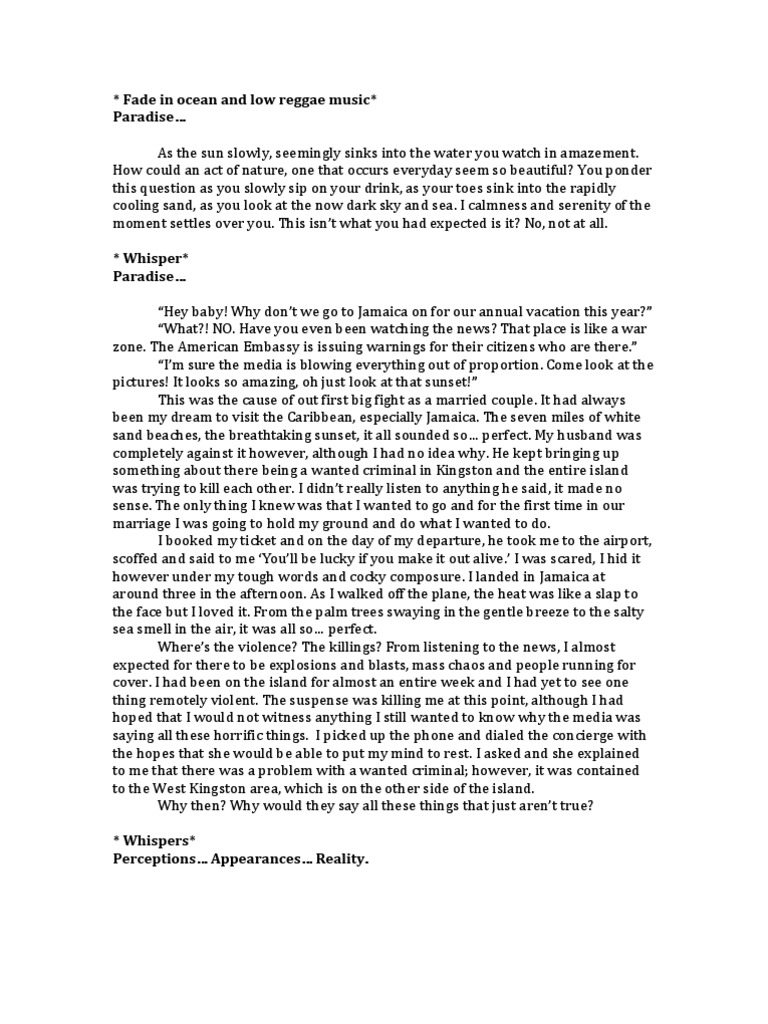 Writing & Rhetoric Narrative. | PDF