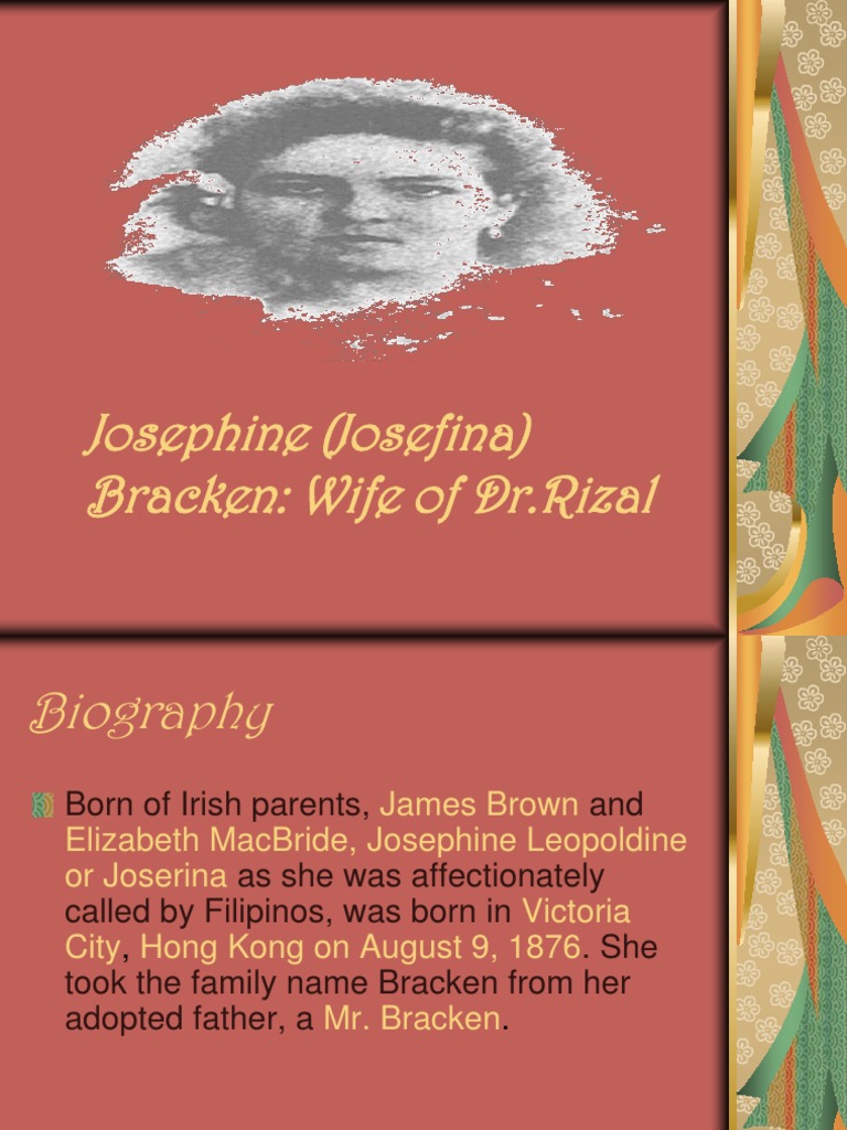 Jose Rizal And Josephine Bracken