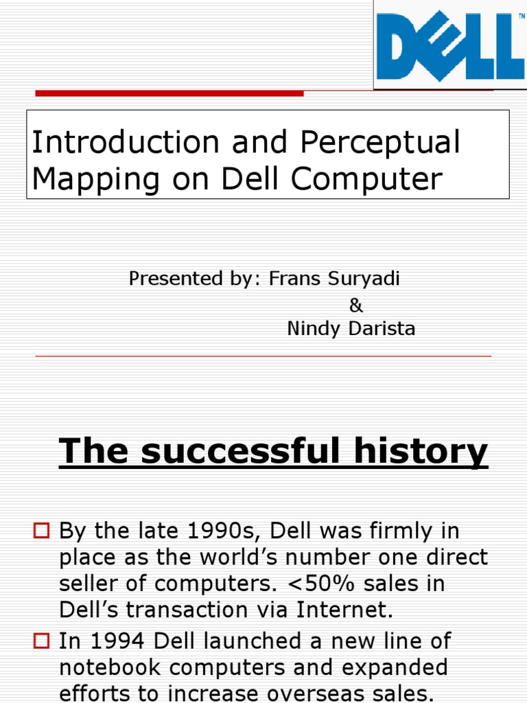 Introduction and Perceptual Mapping On Dell Computer | PDF | Dell ...