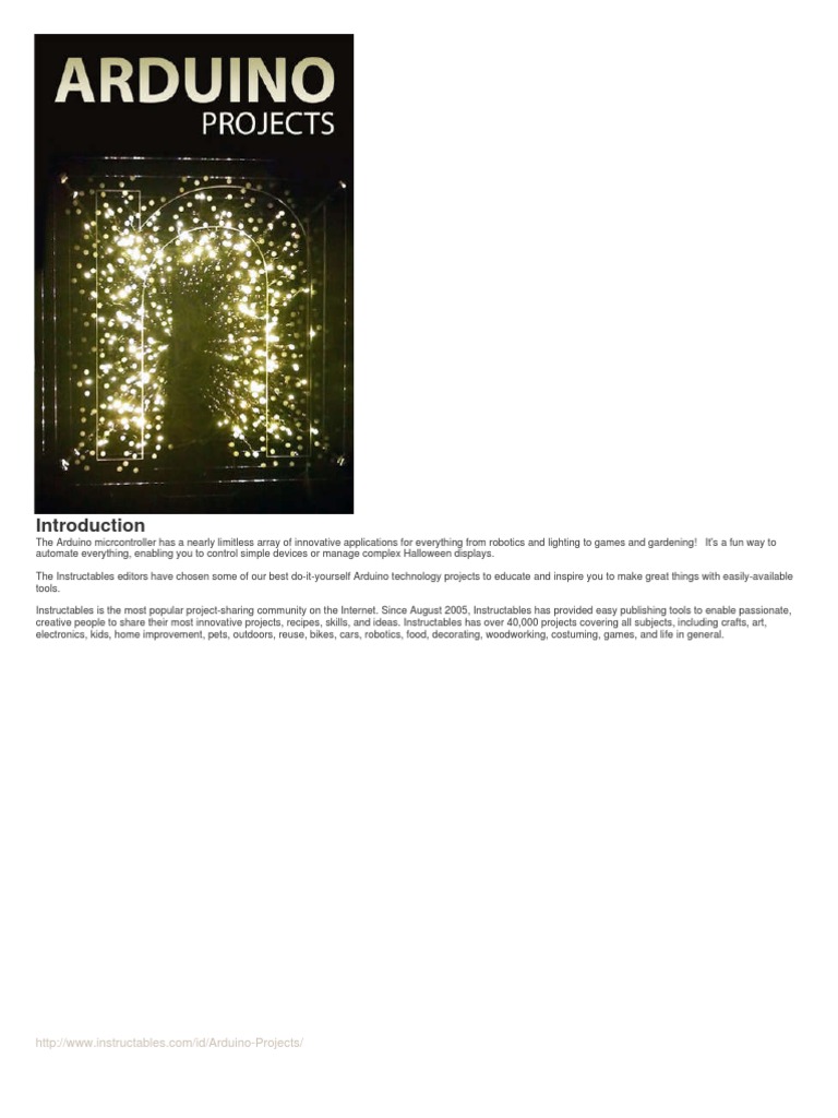 Arduino Projects | PDF | Computer Engineering | Electronic Engineering