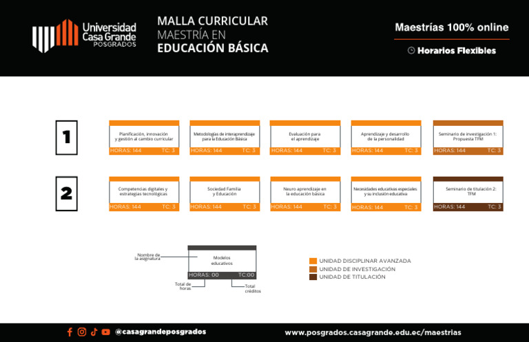Ed. Básica Malla Curricular MaestriaUCGP 2025-1 | PDF | Educación ...