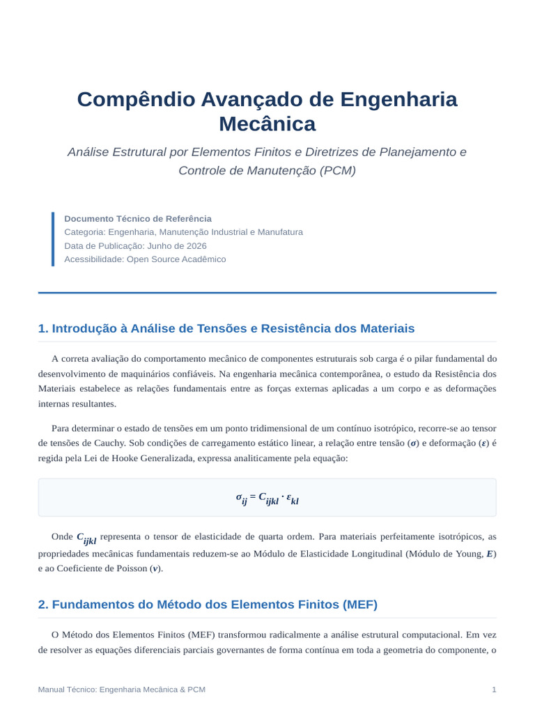 manual_tecnico_engenharia_pcm | PDF | Método dos elementos finitos ...