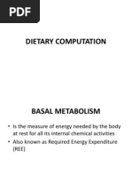 PES Statement Cheat Sheet | PDF | Weight Loss | Nutrition
