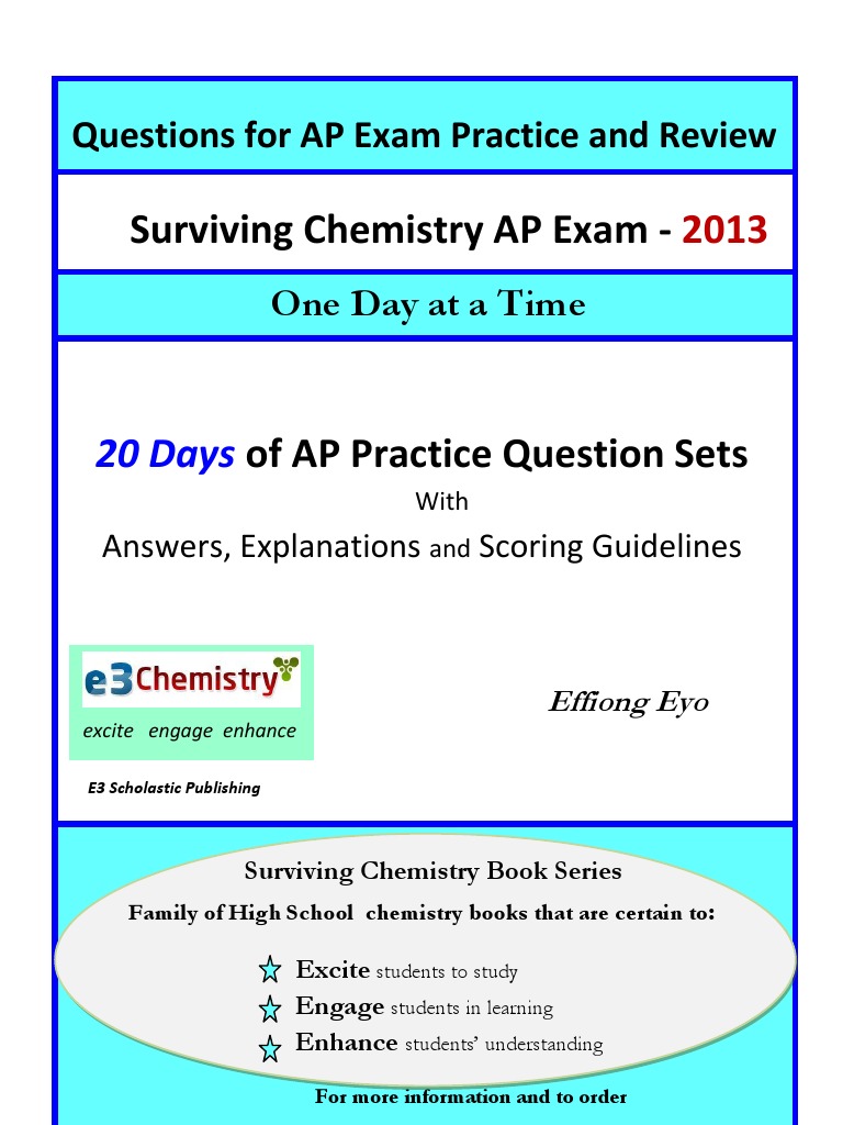 Surviving Chemistry: Questions For Chemistry AP Exam Practice and ...