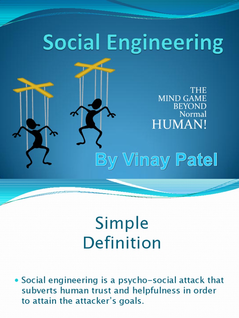 Social Engineering | PDF | Social Engineering (Security) | Security Hacker