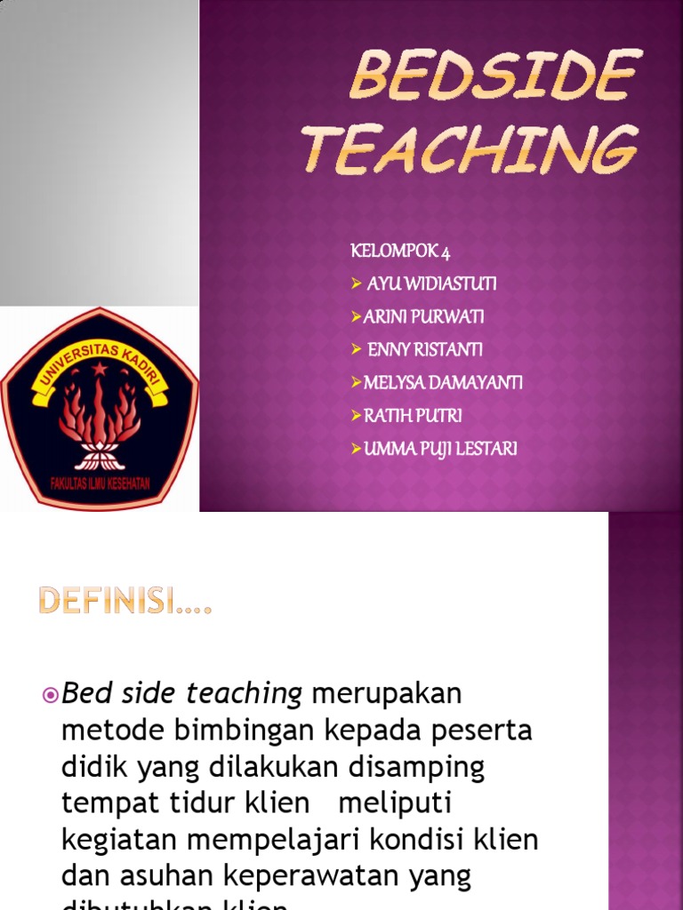 Bedside Teaching | PDF