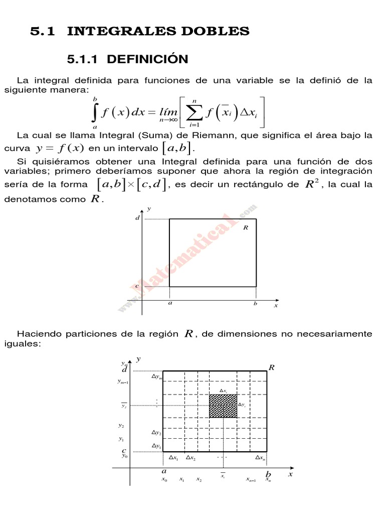 Integración Múltiple | PDF | Integral | Cantidades fisicas