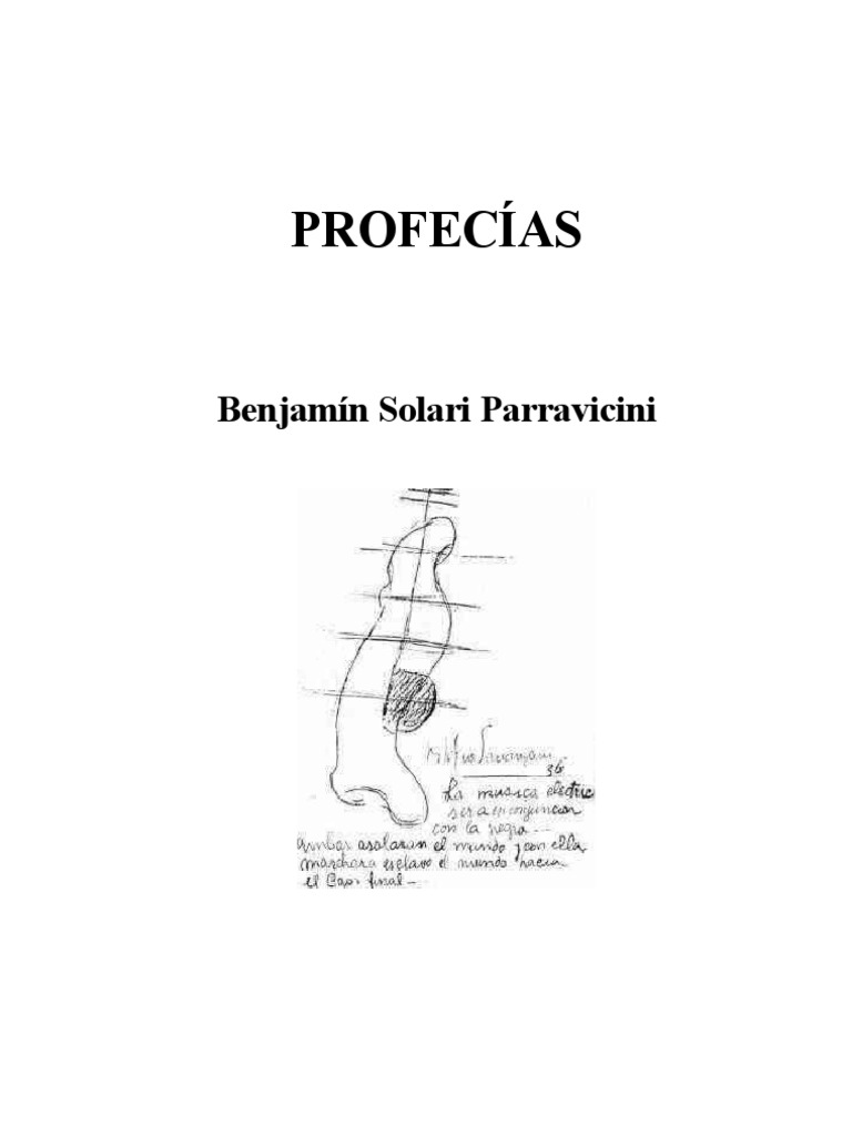 Parravicini, Benjamín S - Profecías | PDF | Cuba | Iglesia Católica