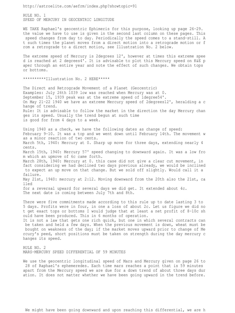 Bayer's Rules | PDF | Astrology | New Age Practices